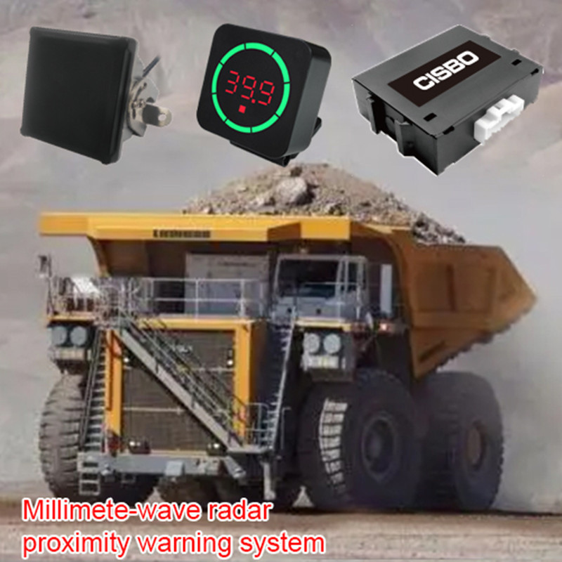 proximity radar warning system for truck pedestrian detection obstacle ...