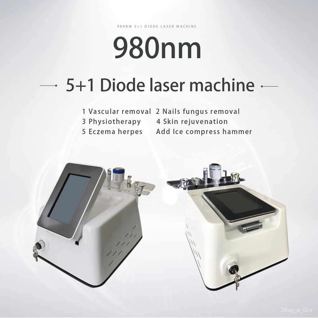 Multifunction 980nm Diode Laser Vascular Spider Vein Removal Machine ...
