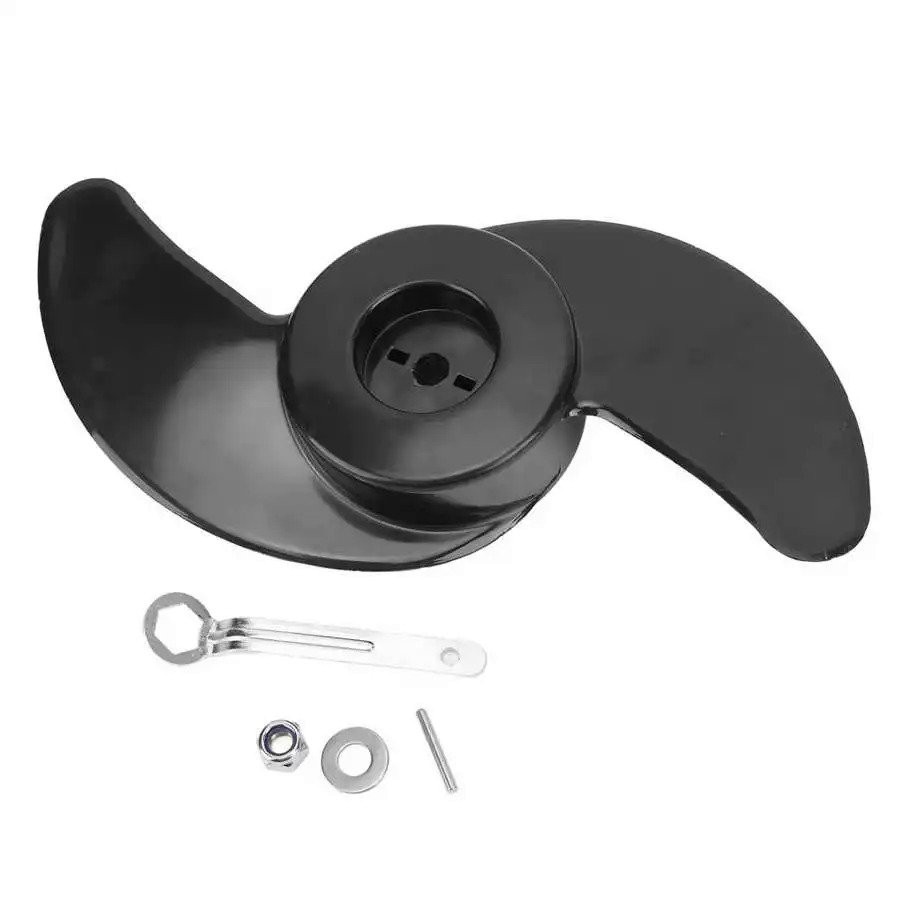 Boat Accessory Outboard Engine 2 Blades Plastic Propeller Electric ...