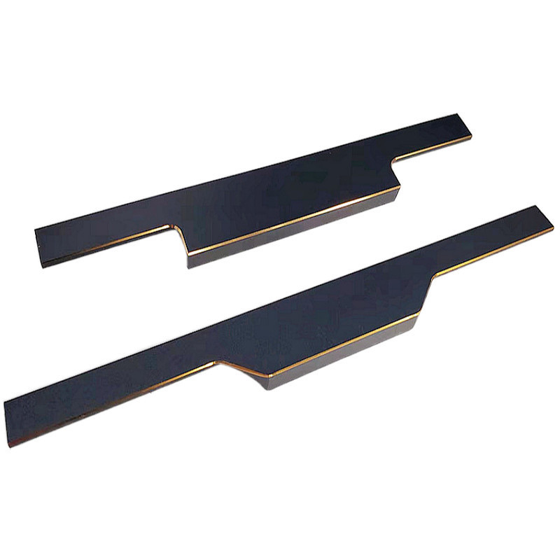 Aluminum Extrusion Profile Handle Embedded Wardrobe Pulls Hidden ...