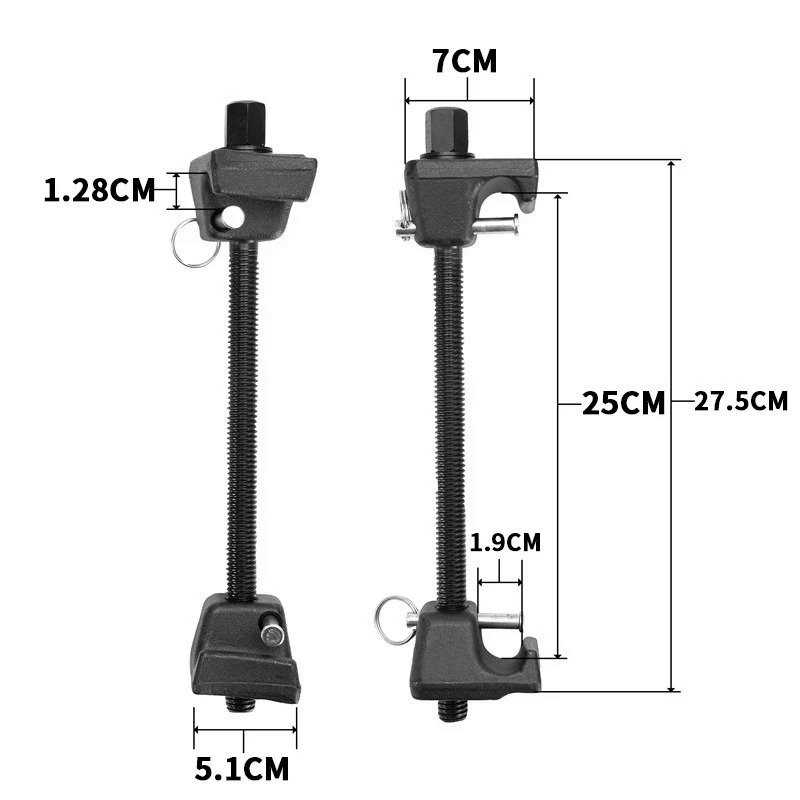 Heavy Duty Macpherson Strut Coil Spring Compressor Clamp Set Remove ...