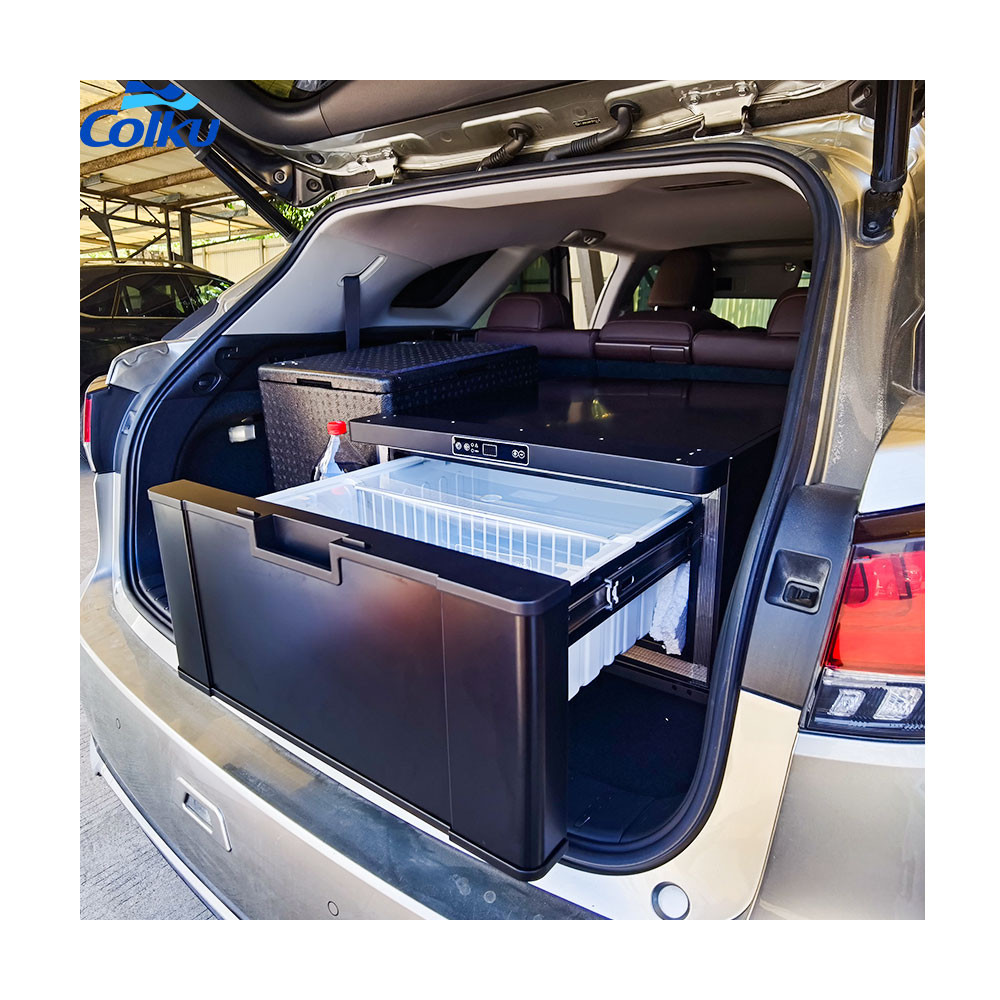 Refitted Refrigerator Dc Compressor Car Freezer Mini Drawer Fridge ...