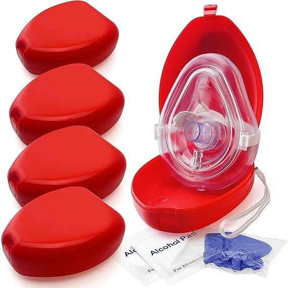 ori-power Medical CPR Rescue Mask, Adult Child Pocket Resuscitator, in ...