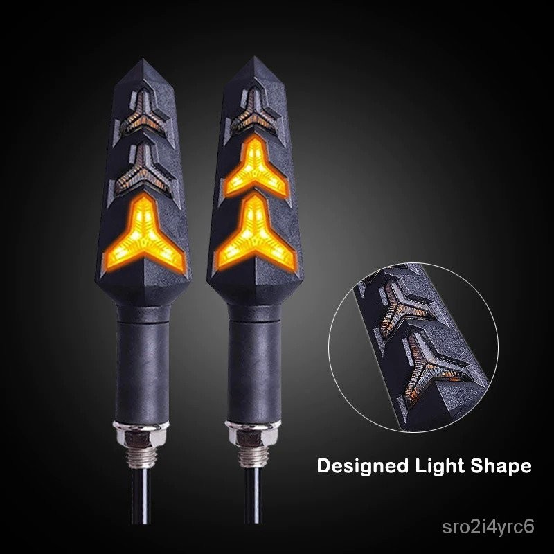 LED Turn Signals for Motorcycle Flasher Flowing Turn Signal Indicators ...