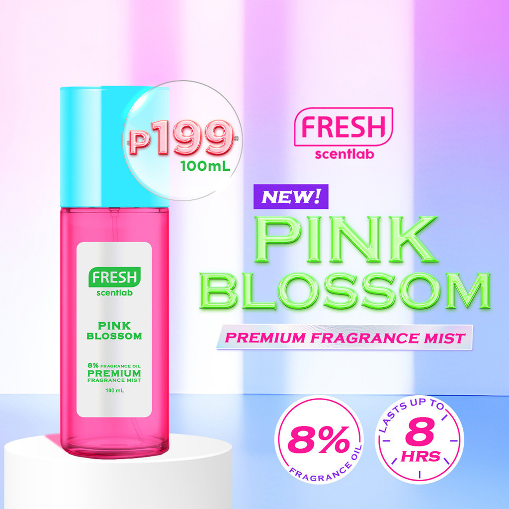 Fresh Scentlab Pink Blossom Premium Fragrance Mist 100 mL | Shopee ...