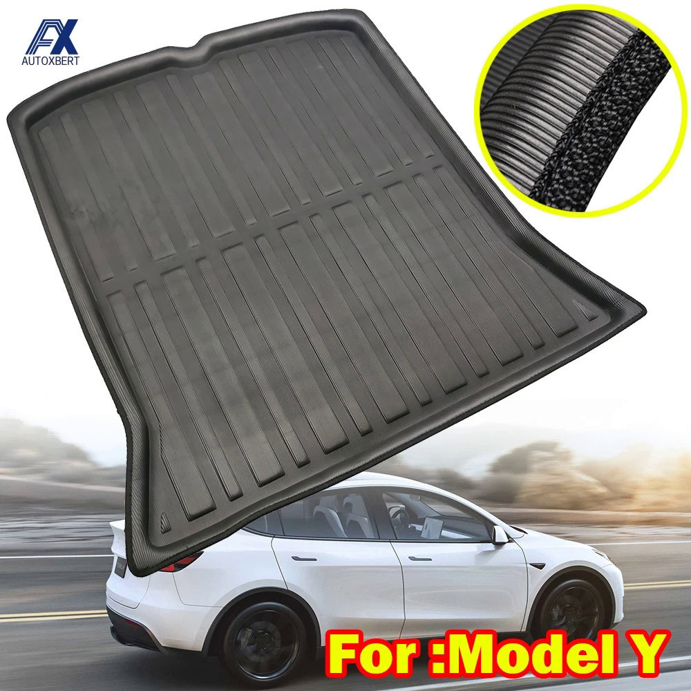 Tailored For Tesla Model Y 2020 2021 2022 2023 Rear Boot Cargo Liner ...
