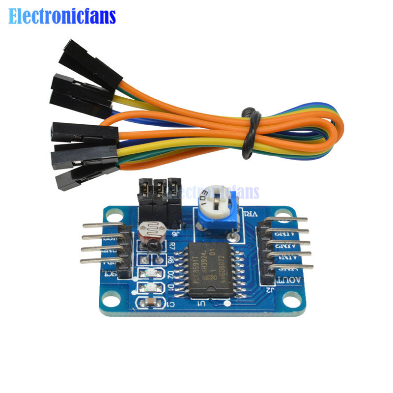 PCF8591 AD/DA Converter Module Analog to Digital to Analog Conversion ... PCF8591 AD/DA Converter Module Analog to Digital to Analog Conversion ...