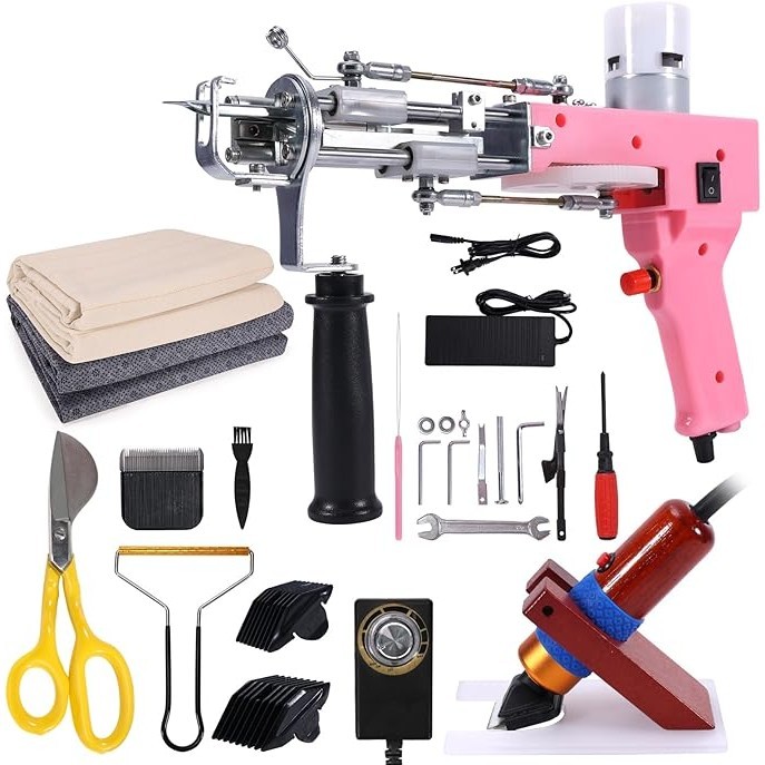 Full Set of Rug Tufting Tools Kit Rug Gun Carpet Making Tufting Weaving ...