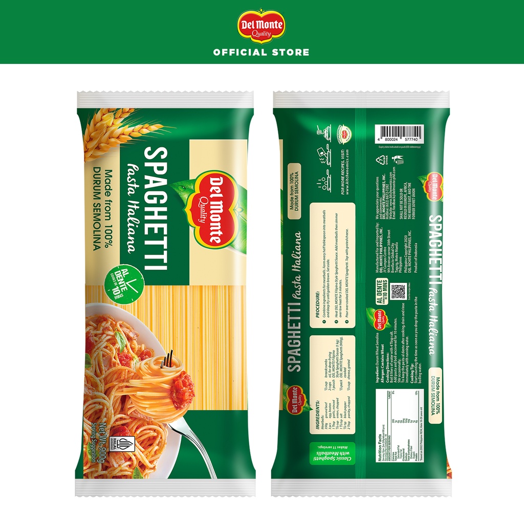 Shop del monte spaghetti pasta for Sale on Shopee Philippines