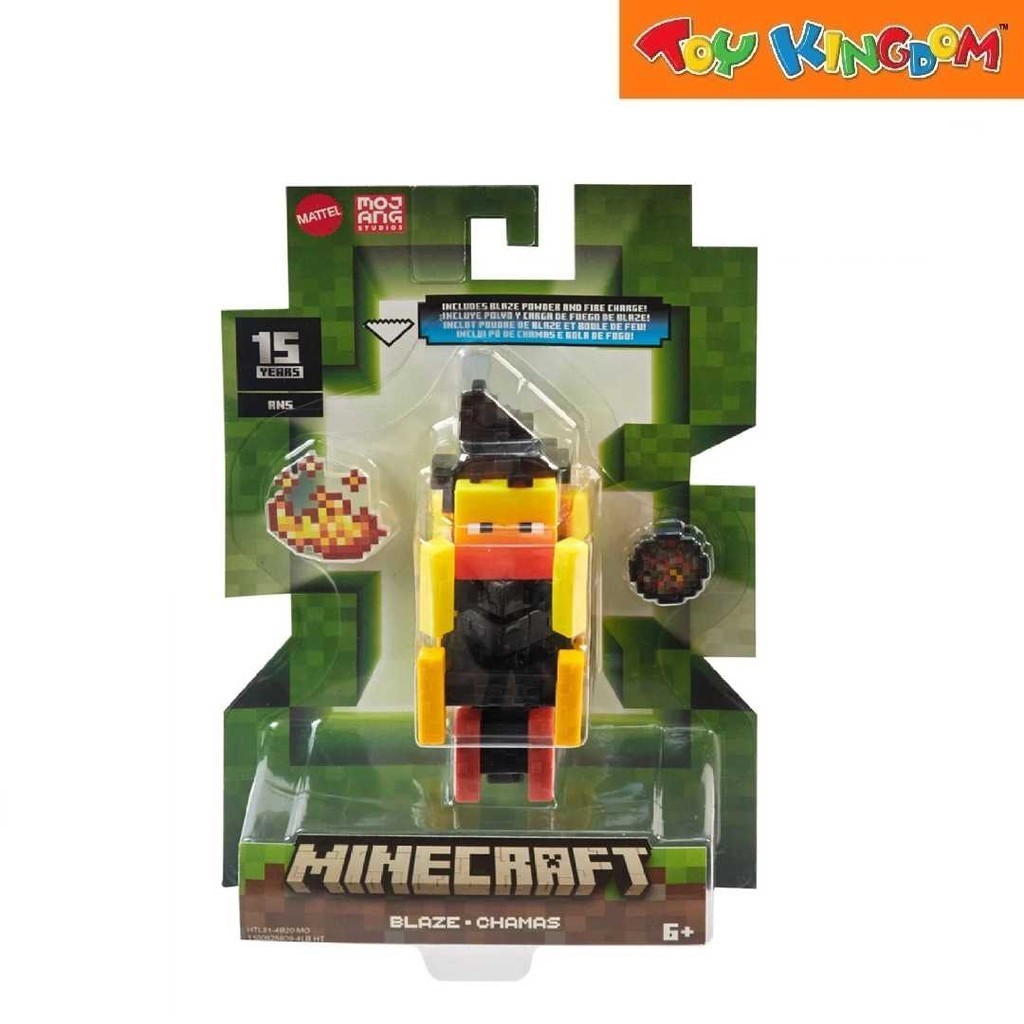Minecraft Blaze Powder & Fire Charges Action Figures | Shopee Philippines