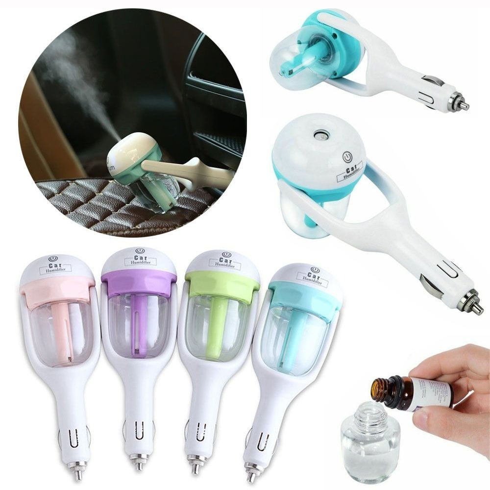 Steam Car Air Humidifier Car Aroma Diffuser Creative Mini Air Purifier ...