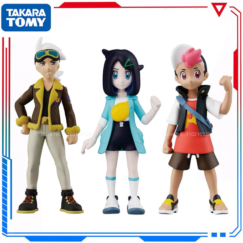 Hot Sale Genuine Pokemon Figure Liko Ash Ketchum Roy Friede Leon ...