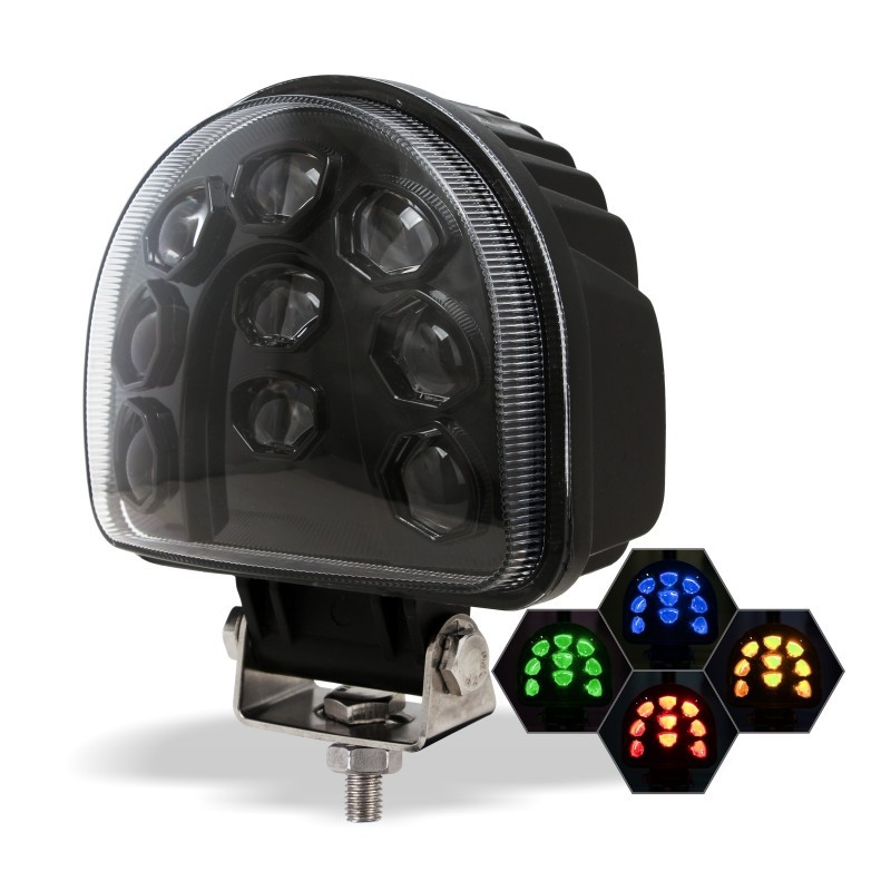 Tuff Plus 27W Led Forklift Light Green Blue Red Orange Zone Line Safety ...