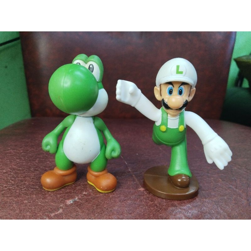 Nintendo Mcdo Super Mario ( Yoshi & Luigi ) Figure Set 3.5" | Shopee ...