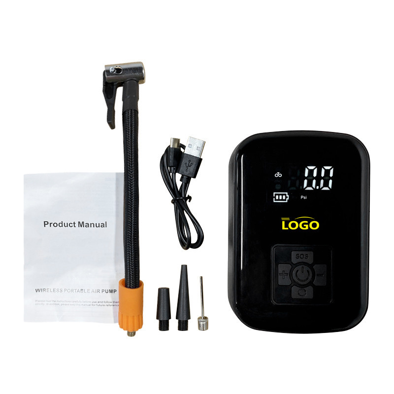 Flexible Customization Portable Tire Inflator Power Bank Digital Air ...
