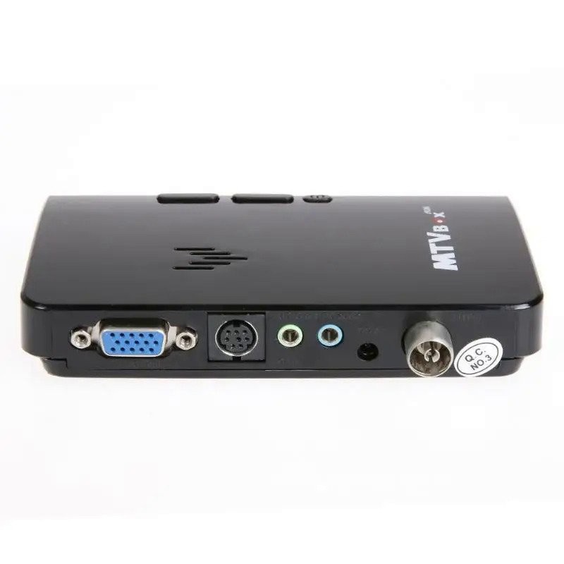 MTV Box Set Top Box PC Receiver Tuner External LCD CRT VGA TV Tuner HD ...