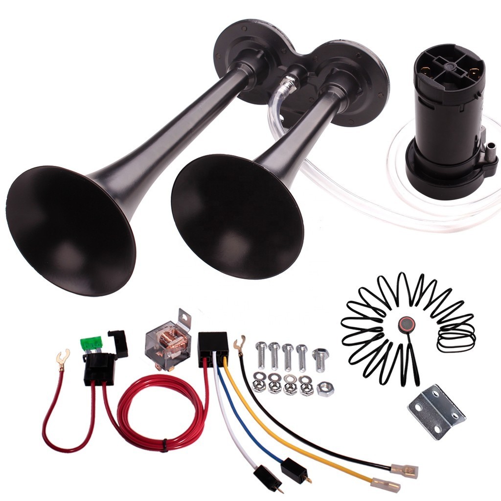 C- FARBIN Loud Train Horn for Car 24V 150db Super Loud Air Horn Dual ... C- FARBIN Loud Train Horn for Car 24V 150db Super Loud Air Horn Dual ...