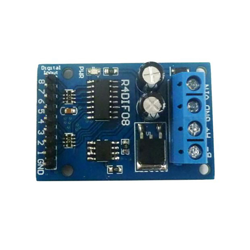 8-channel digital input module RS485 Modbus RTU switch acquisition ...