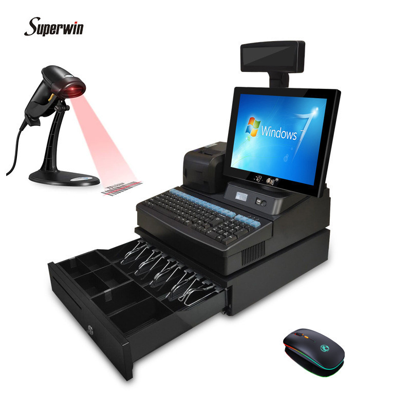 touch screen cashier machine cash phone counter computer terminal pos ...