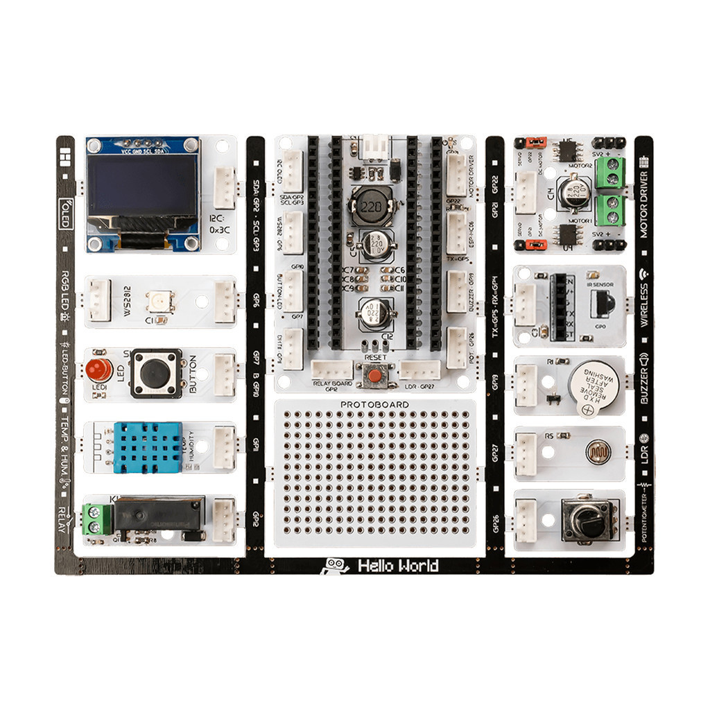 PicoBricks Pi Pico W Main Board Meet Robotic Coding Education Robotic ... PicoBricks Pi Pico W Main Board Meet Robotic Coding Education Robotic ...