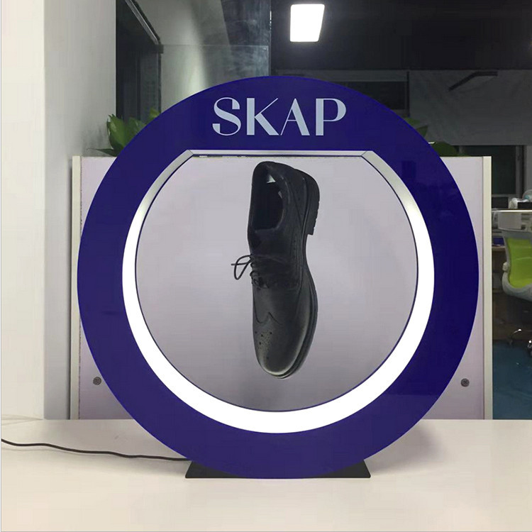 Round Rotating Shoe Rack Showroom Display Unit Ideas Props Floating ...