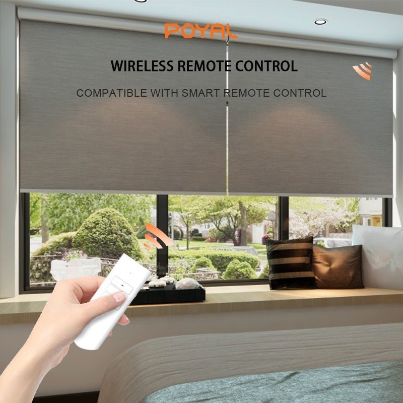 Tuya Wifi Smart Wireless Remote Control Motorized Automatic Blackout ...