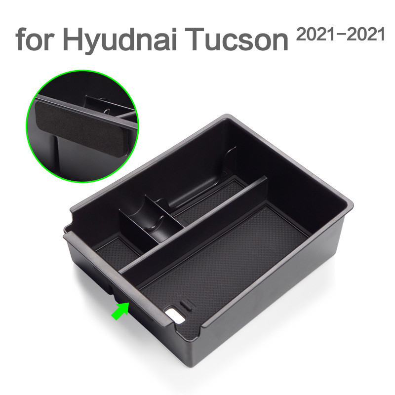 ♥Car Center Console Btorage Box Armrest Box Storage Tray For Hyundai ...