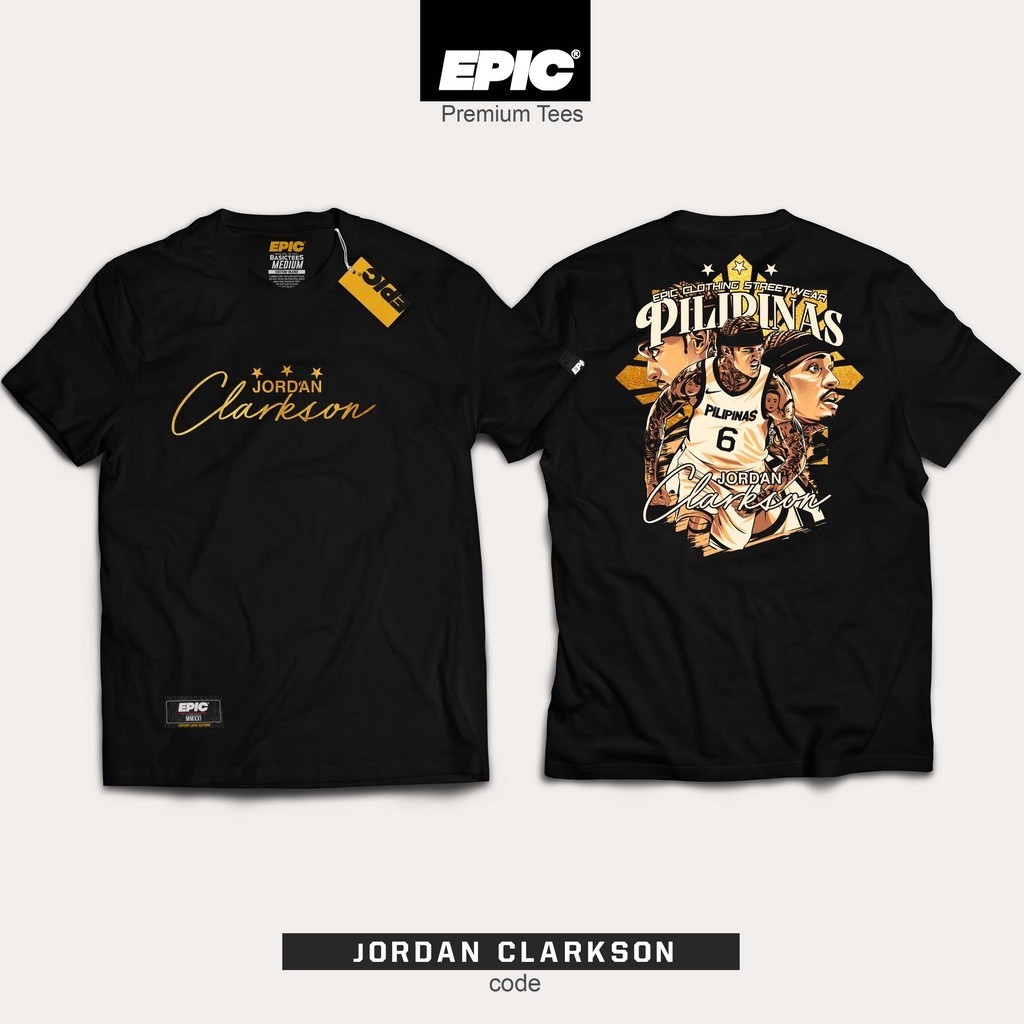 PREMIUM - JORDAN CLARKSON - BASKETBALL SHIRT COLLECTION - NBA (100% HYBRID COTTON) | Shopee ...