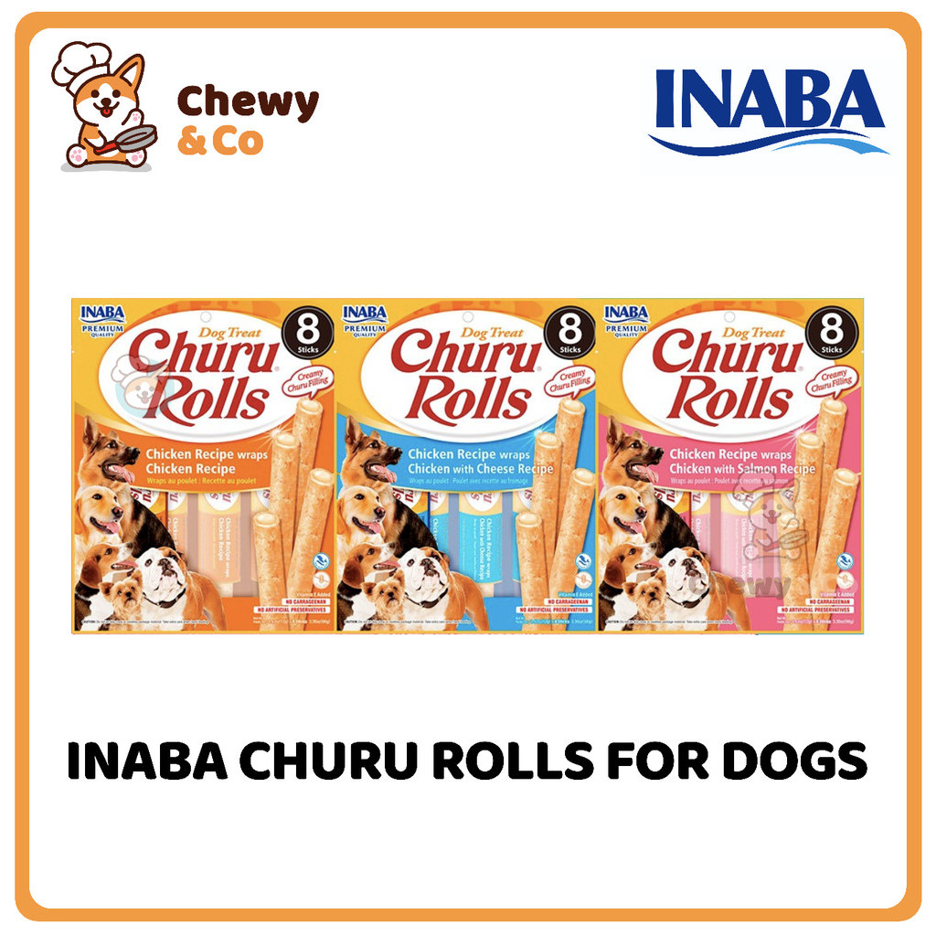 Inaba Churu Rolls for Dogs (8 pcs per pack) | Shopee Philippines
