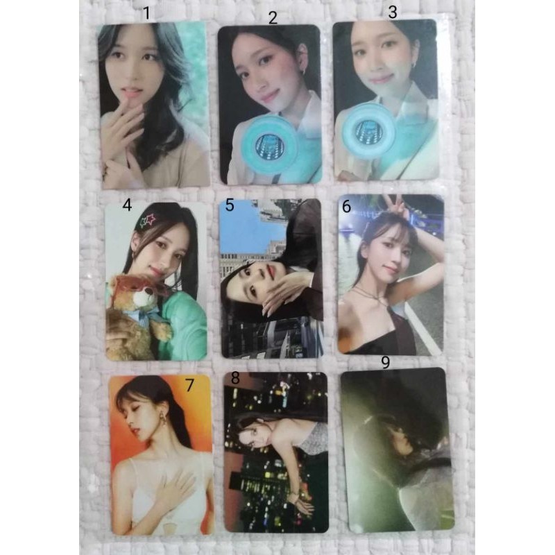 TWICE Mina Official Photocards 1 | Shopee Philippines