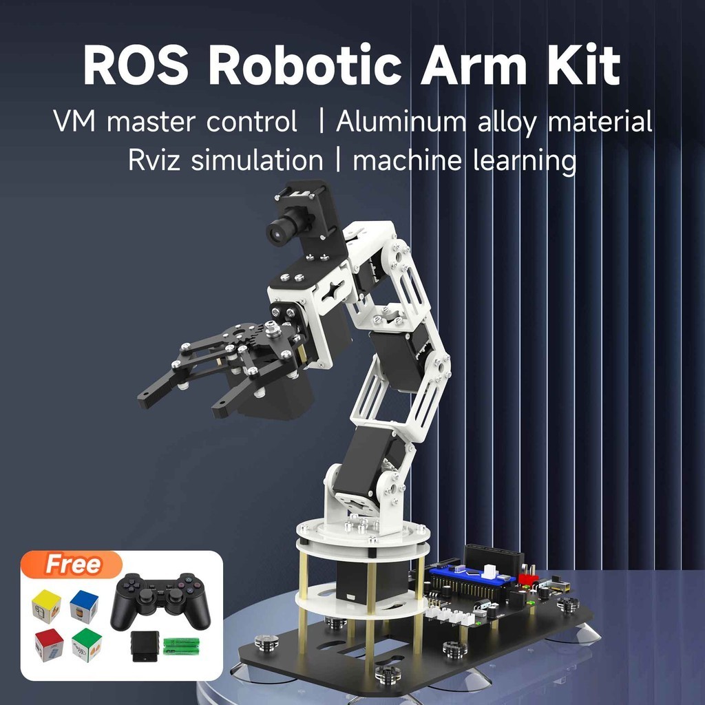 Robotic Arm 6DOF AI Vision ROS2 Python Programming Virtual Machine ...