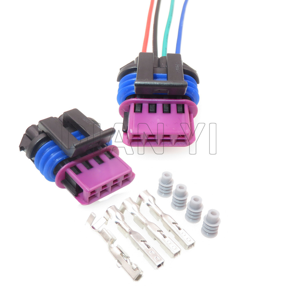 1 Set 4 Way 550 750 MG6 15354716 15410728 Car Wiring Terminal Plug Auto ...