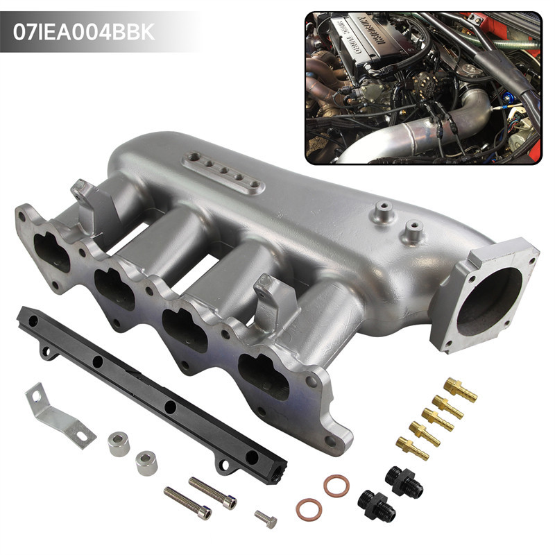 Performance Intake Manifold +Fuel Rail For Racing Mitsubishi Lancer ...