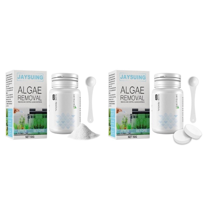 Fish Tanks Aquatic Cleaning Algae Tablets Biological Effective Control ...