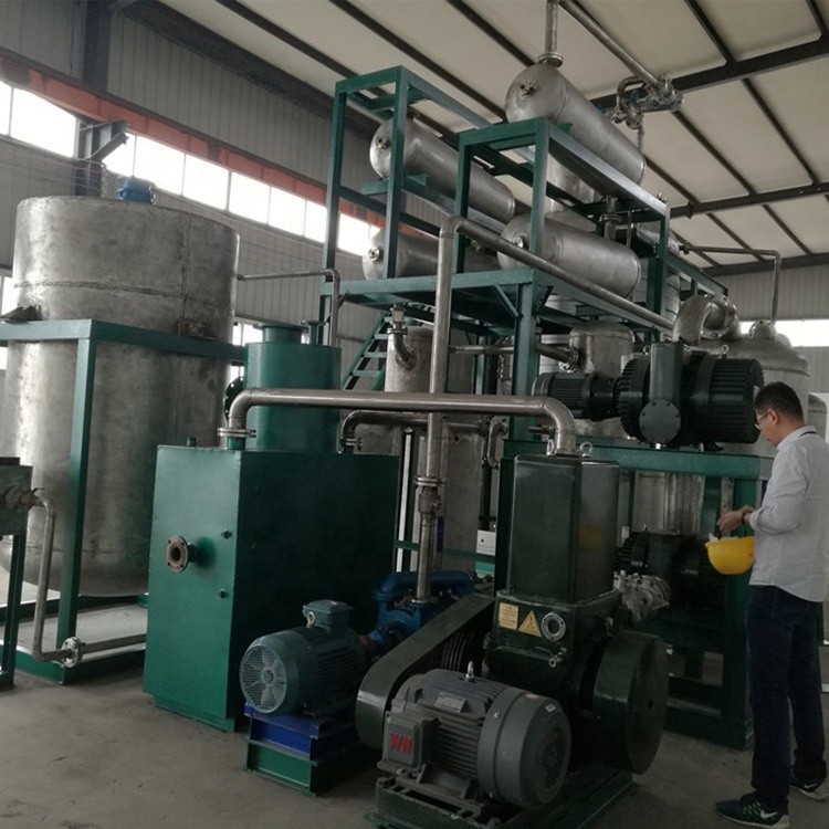 Turnkey Line Used Waste Car Engine Oil Recovery System Recycling ...