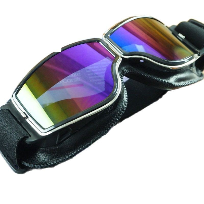 ♦Best Selling Vintage Goggles Motorcycle Glasses Cruiser Folding ...