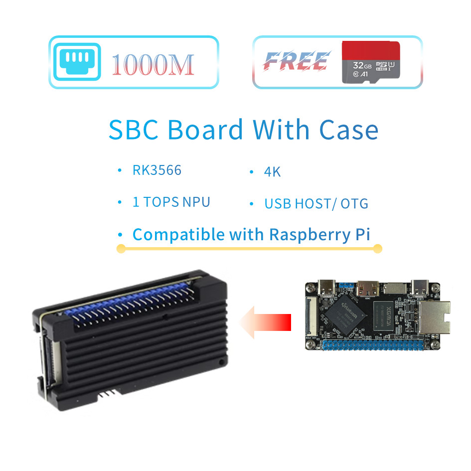 Nas motherboard With CPU Gigabite Port Mipi CSI DSI USB OTG Host 4K ...