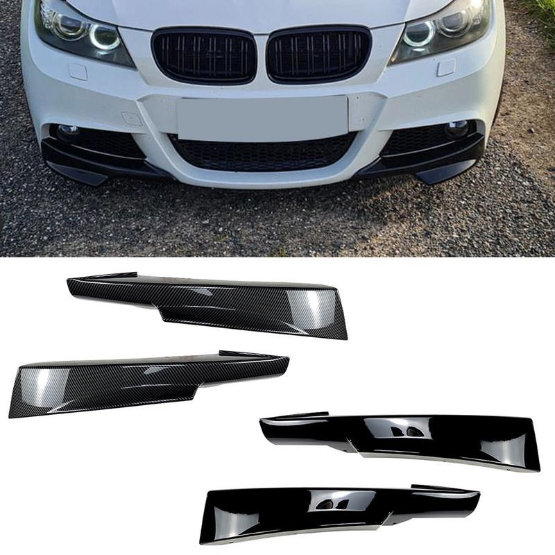 ☢2pcs Front Bumper Spoiler Lip Front Bumper Lip Splitters Spoiler Body ...