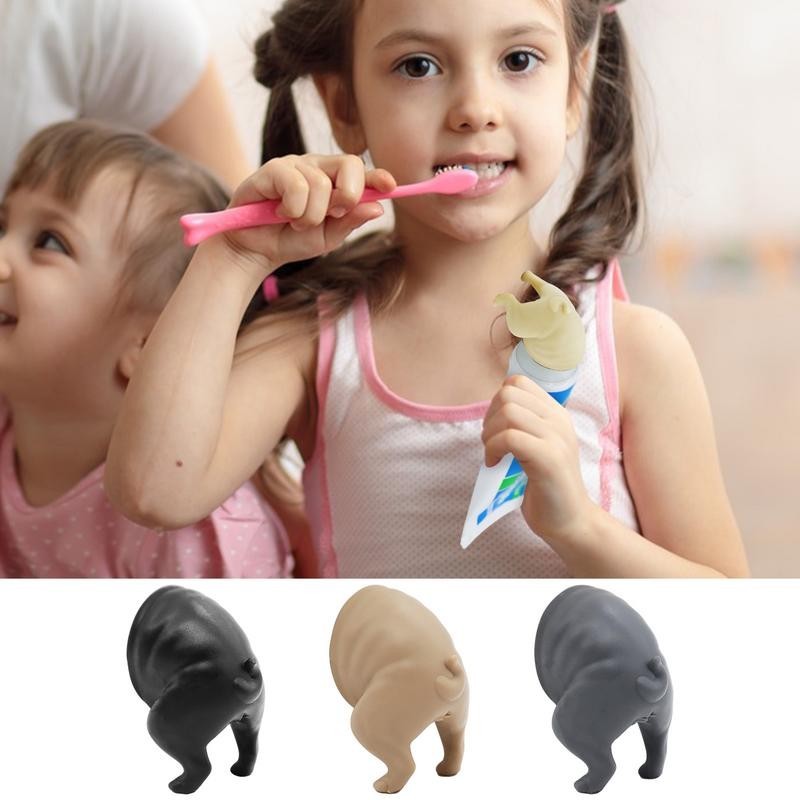 ♣Dog Pooping Butt Toothpaste Topper Paste Hat Pooping Dog Butt ...