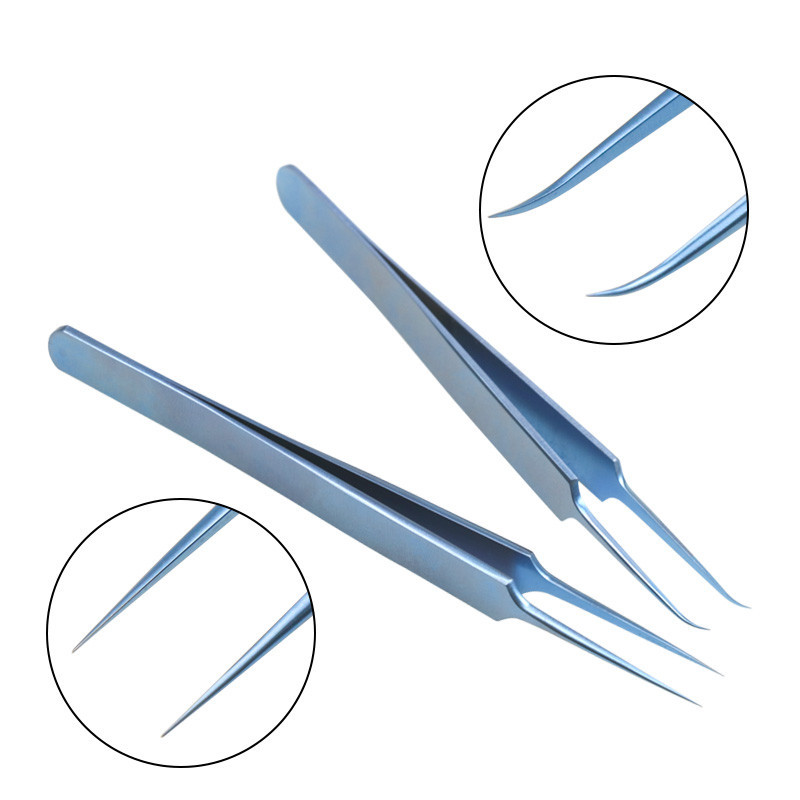 1pcs Hair Transplant Forceps Titanium Alloy Hair Transplant Implanter ...