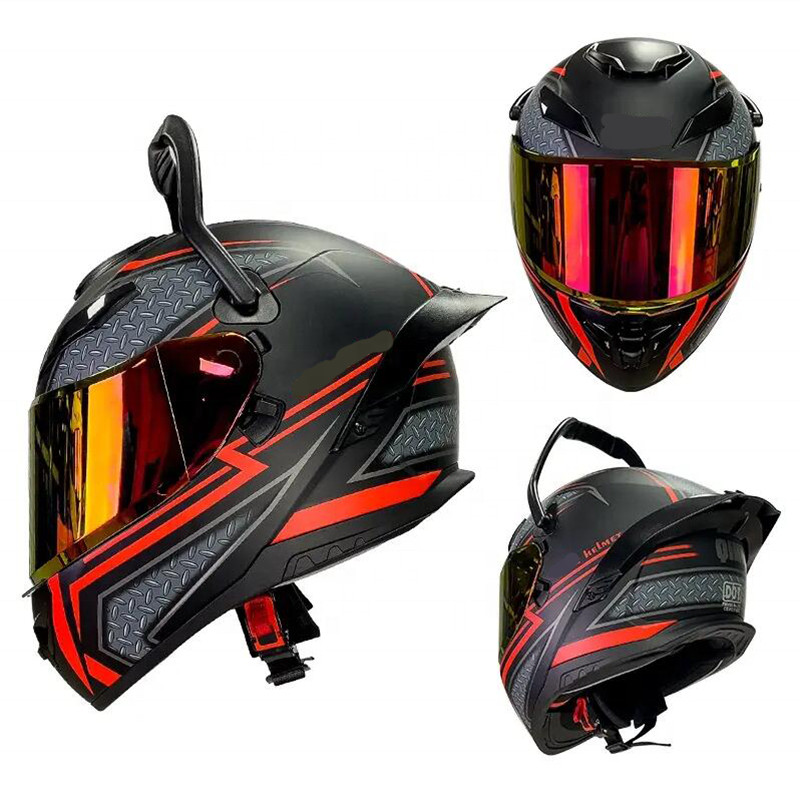 Dual Visor Capacete ls2 Original LS2 FF370 Flip Up Motorcycle kyt dirt ...
