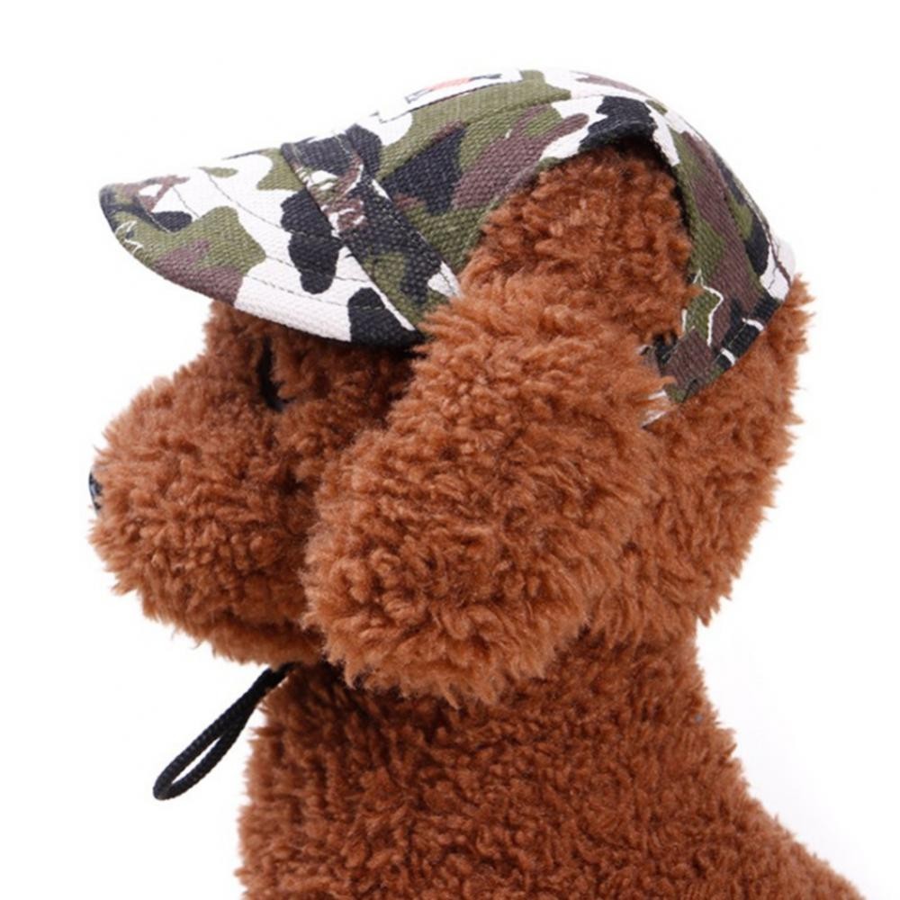 ⚡Dog Hat Pet Baseball Cap For Small Dogs Cat Summer Pet Hat With Ear ...