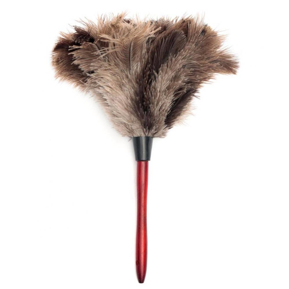 Feather Dusters Ostrich Feathers Duster With Wood Handle Brush Dust ...