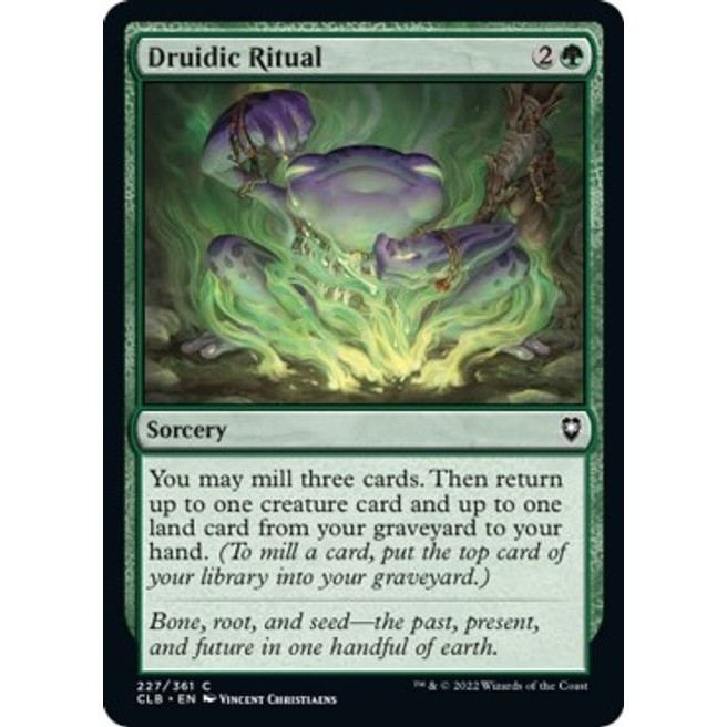 Druidic Ritual - Magic The Gathering (MTG) | Shopee Philippines