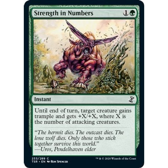Strength in Numbers - Magic The Gathering (MTG) | Shopee Philippines
