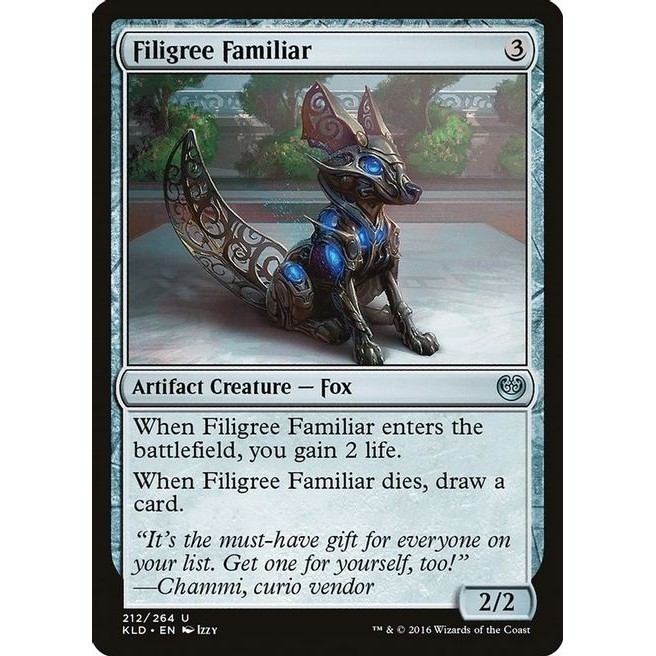 Filigree Familiar - Magic The Gathering (MTG) | Shopee Philippines