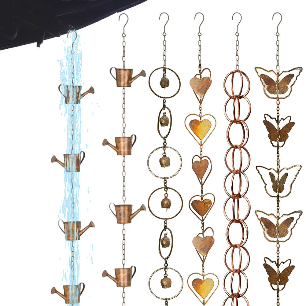 ☆Metal Drainage Rainwater Chain Multifunction Rainwater Chain ...
