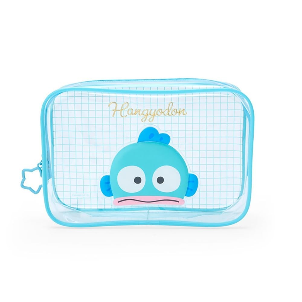 Sanrio (SANRIO) Sanrio Hangyodon Clear Pouch Vinyl Pouch Half Fish HANGYODON 14 x 21 x 6cm ...