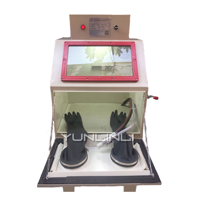 ⚖Electric Sandblaster Manual Type Sand Blasting Machine Metal Mould ...