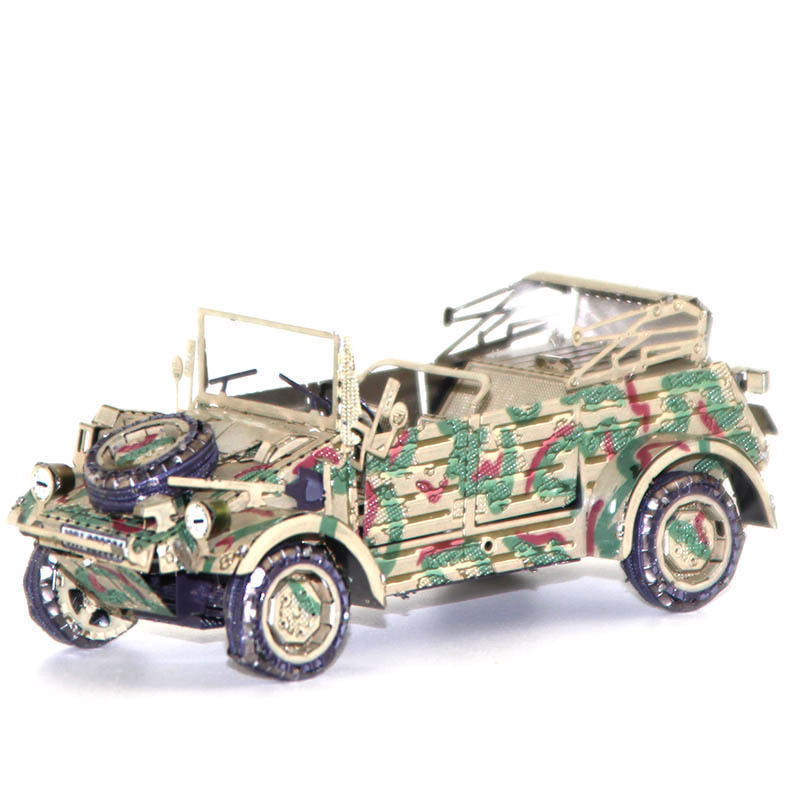 Metalhead vw82 bucket car all metal stainless steel DIY assembly model ...